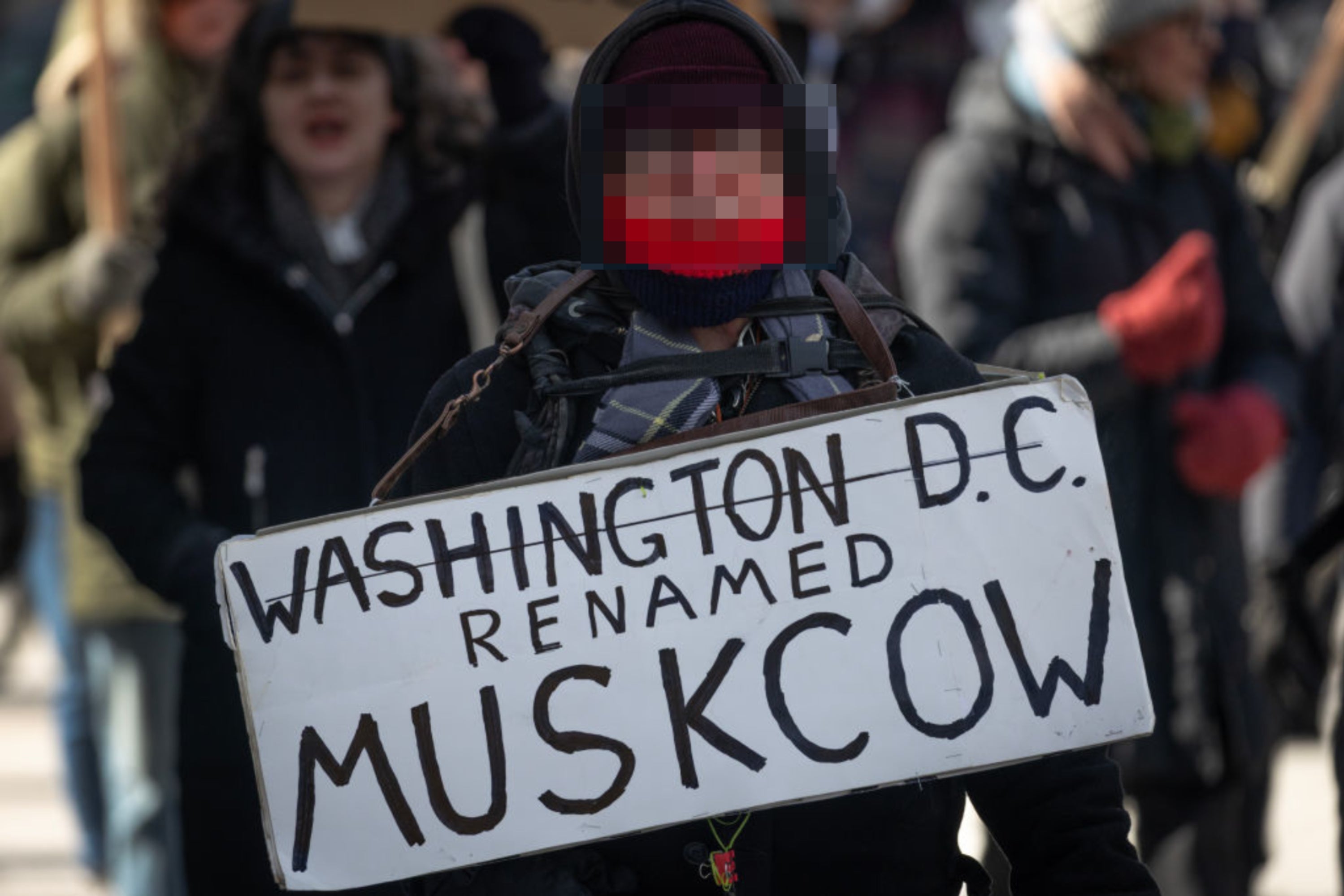 The 56 Most Memorable "Not My Presidents Day" Protest Signs