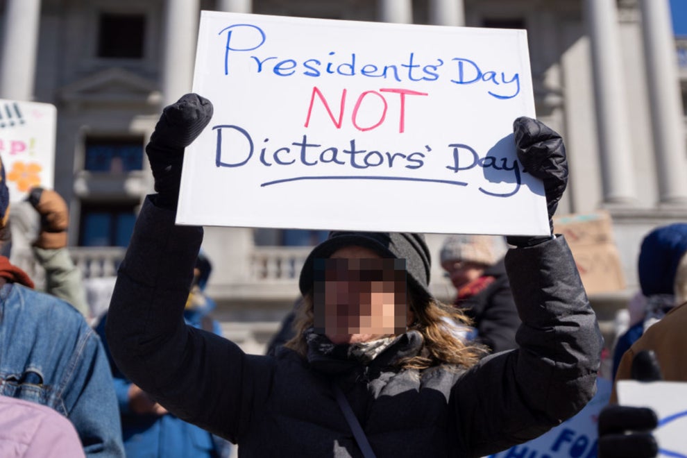 The 56 Most Memorable "Not My Presidents Day" Protest Signs