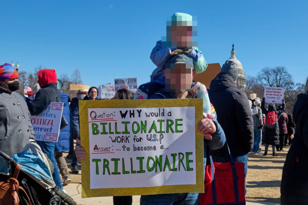 The 56 Most Memorable "Not My Presidents Day" Protest Signs