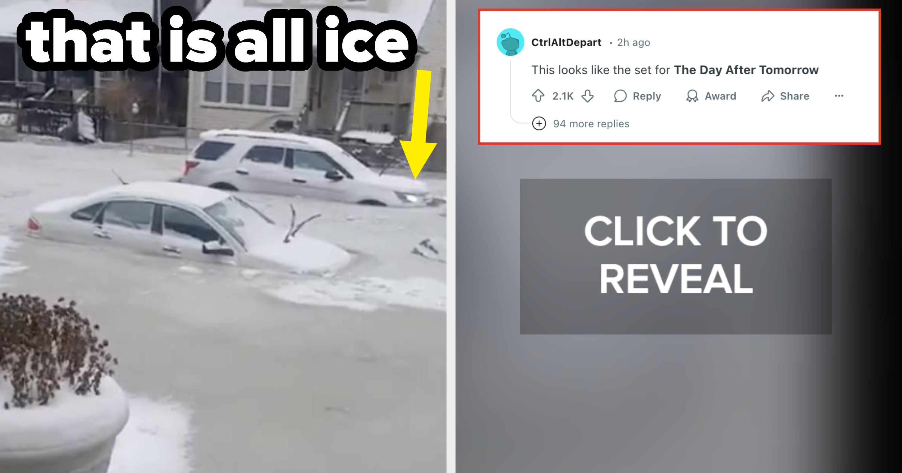 Photos Of Cars Frozen In Detroit