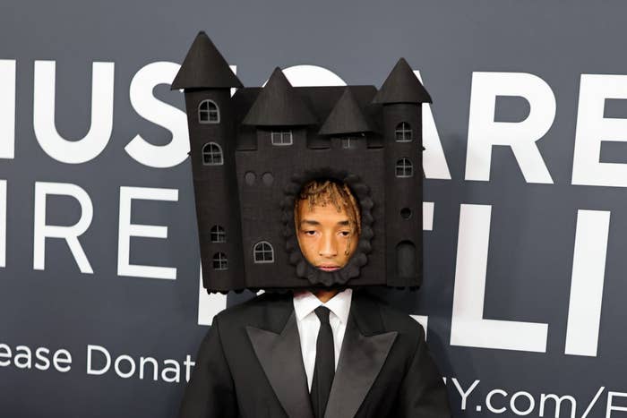 Jaden Smith's Grammys Castle Hat Sure Is Something