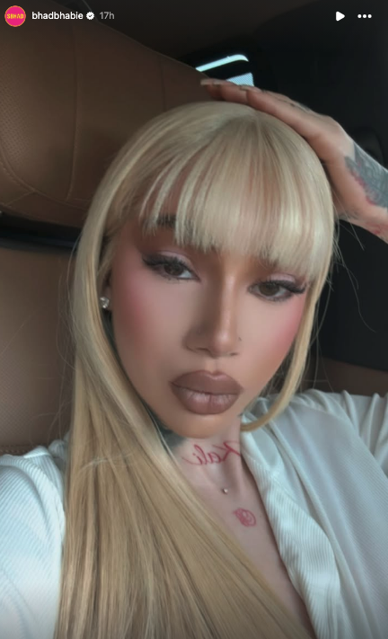 Bhad Bhabie Debuts Dramatic New Look