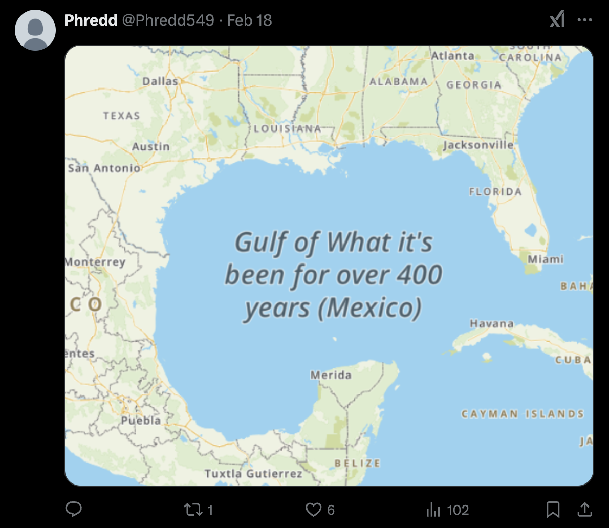 Rename The Gulf Of Mexico Yourself With MapQuest Tool