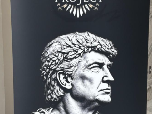 Viral Trump 2028 CPAC Stickers