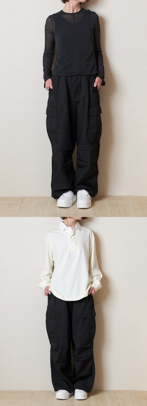 【GU】2990円→2490円に値下げ中！体型カバーに最適な『ゆったりパンツ』はくだけでコーデが垢抜けるの！《着用レビュー》【動画・画像】