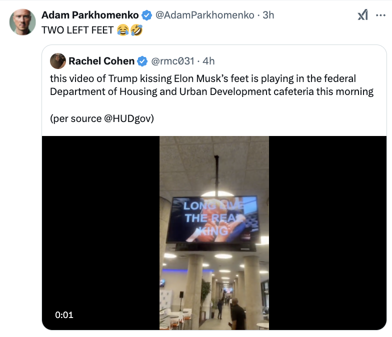Trump-Musk AI Prank At HUD HQ Internet Reactions