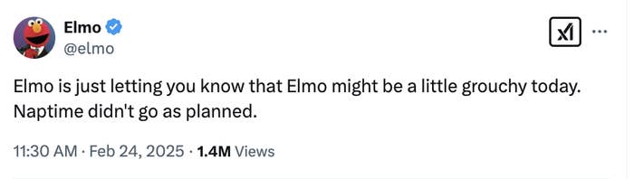 Elmo Is Going Viral For Being Miserable Again