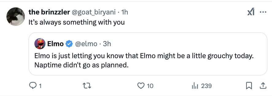 Elmo Is Going Viral For Being Miserable Again