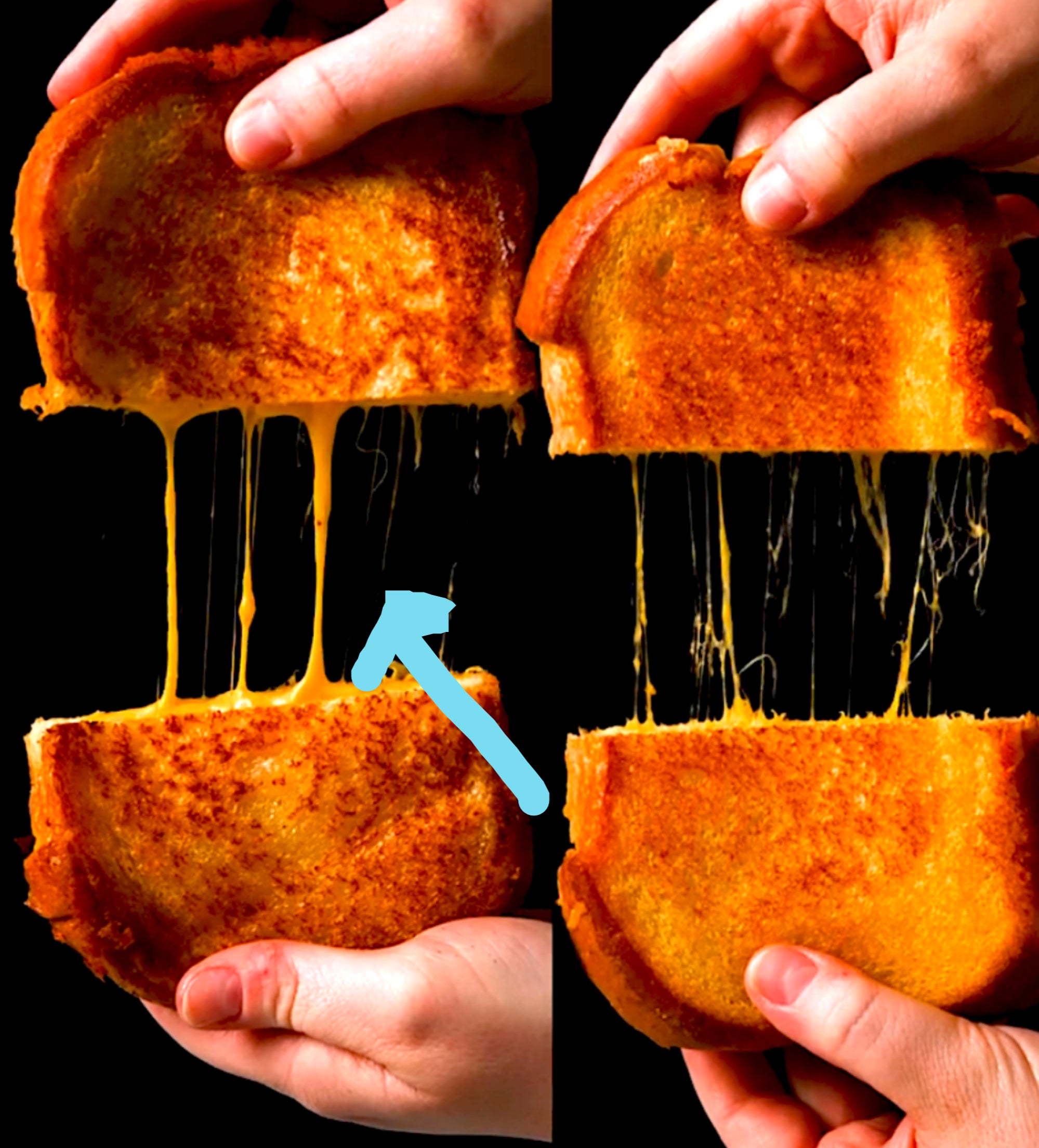 Wash Your Pre-Shredded Cheese For More Even Melting