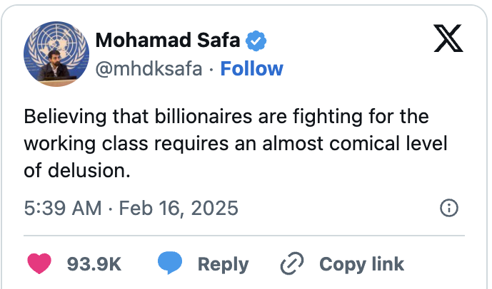 Best Political Tweets: Feb. 25, 2024