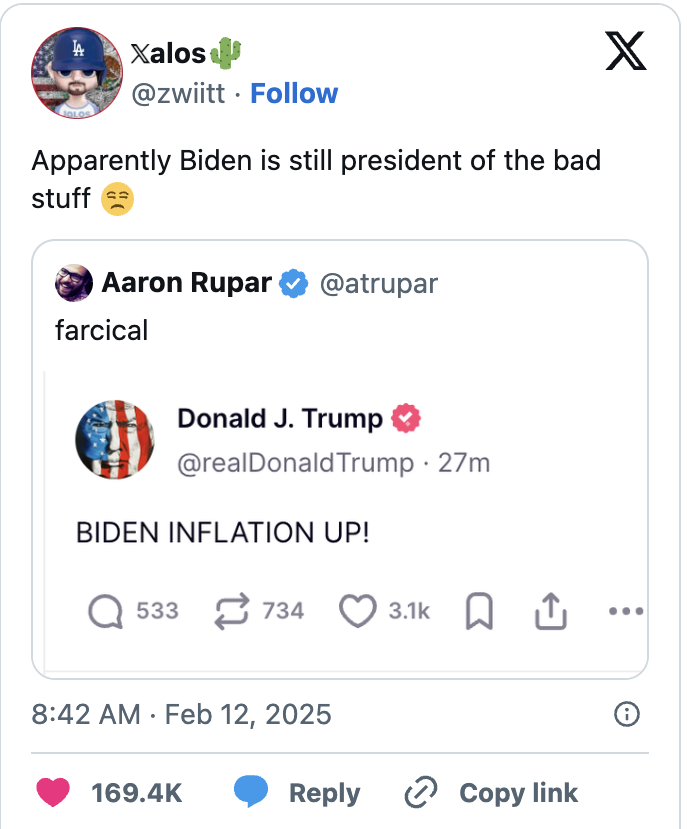 Best Political Tweets: Feb. 25, 2024