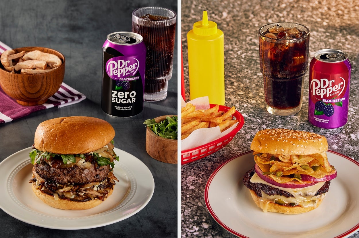 Over-The-Top Burgers To Pair With A Can Of Dr Pepper®