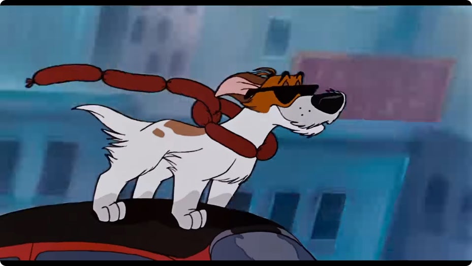 Oliver And Company Dodger Sad