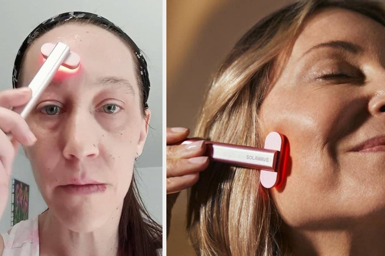 The Solawave 4-In-1 Red Light Wand Is 40% Off Right Now