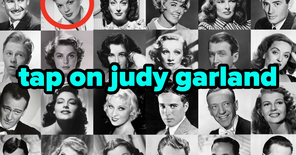 36 Famous Old Hollywood Actors — Can You Identify Them?