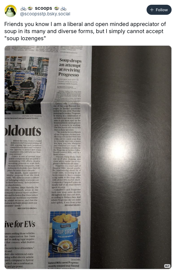 Progresso Soup Drops: Taste Test And Review