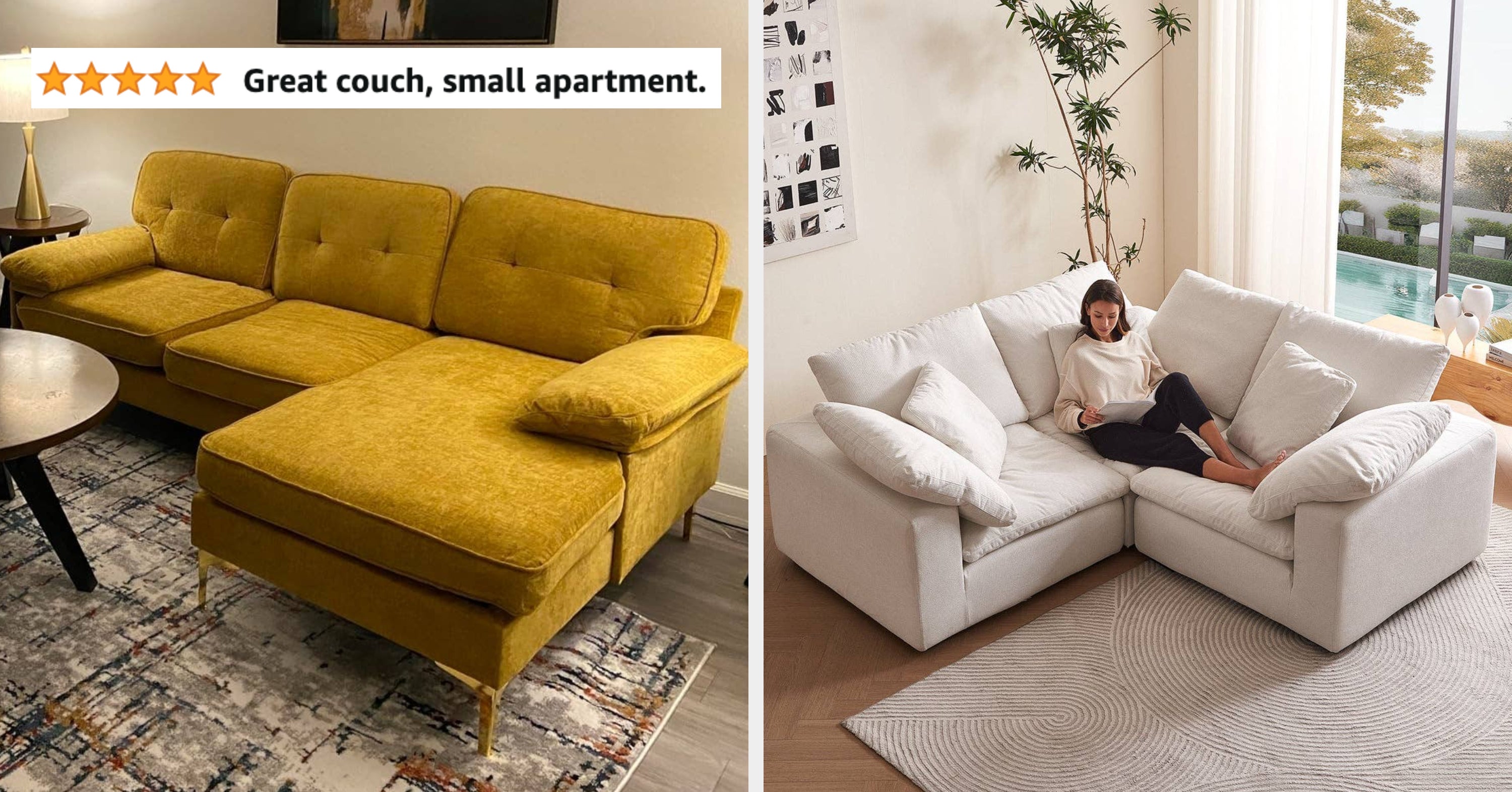 32 Best Small Sectional Sofas To Buy In 2025