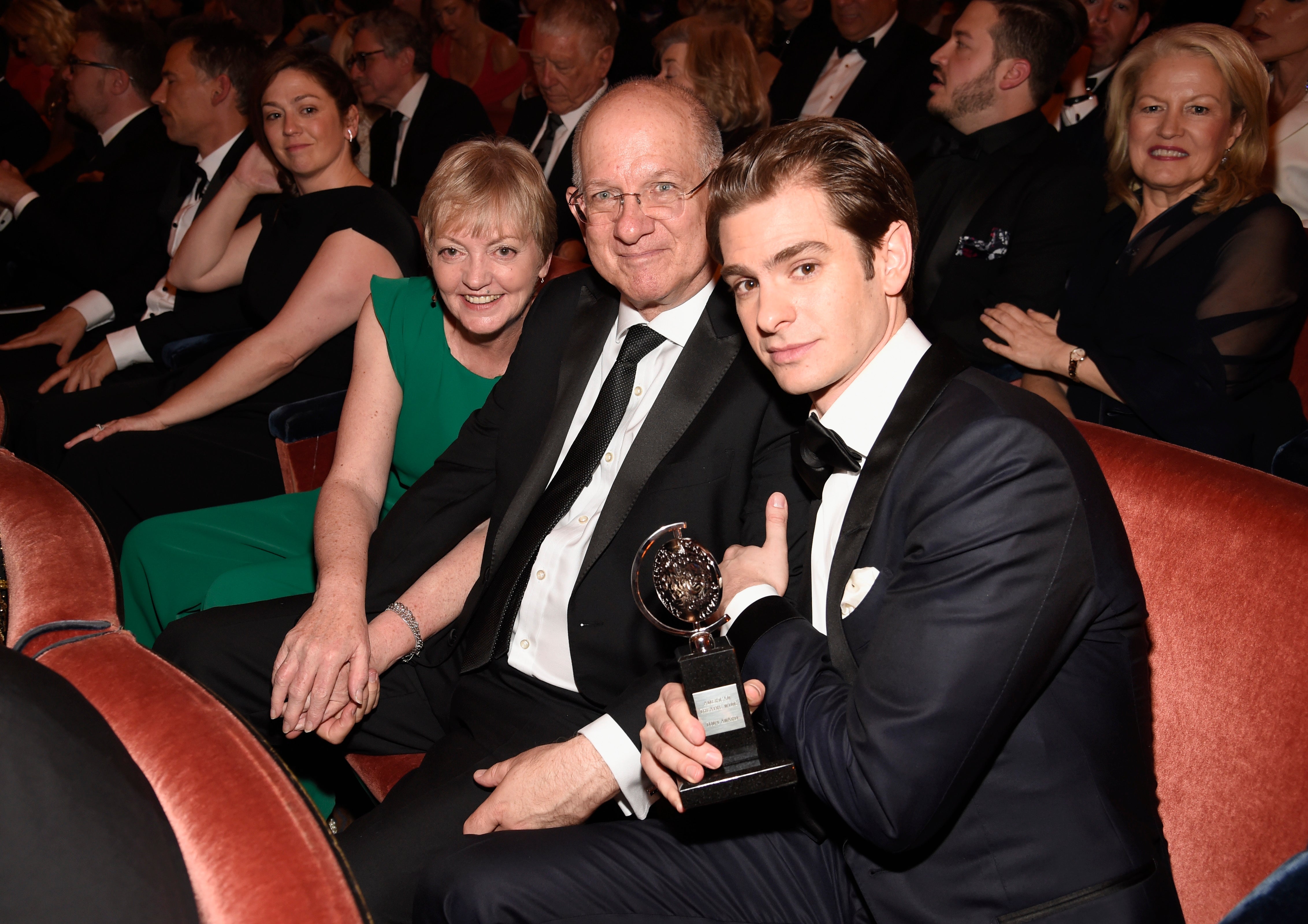 Oscars: Andrew Garfield's Goldie Hawn Tribute To Mom