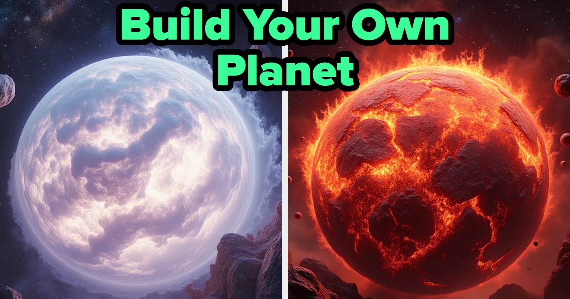 Design A Custom Planet From Home