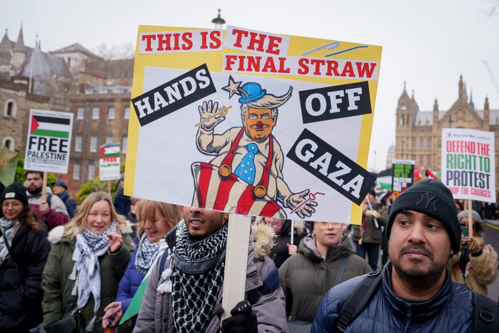 Anti-Trump Float In Germany
