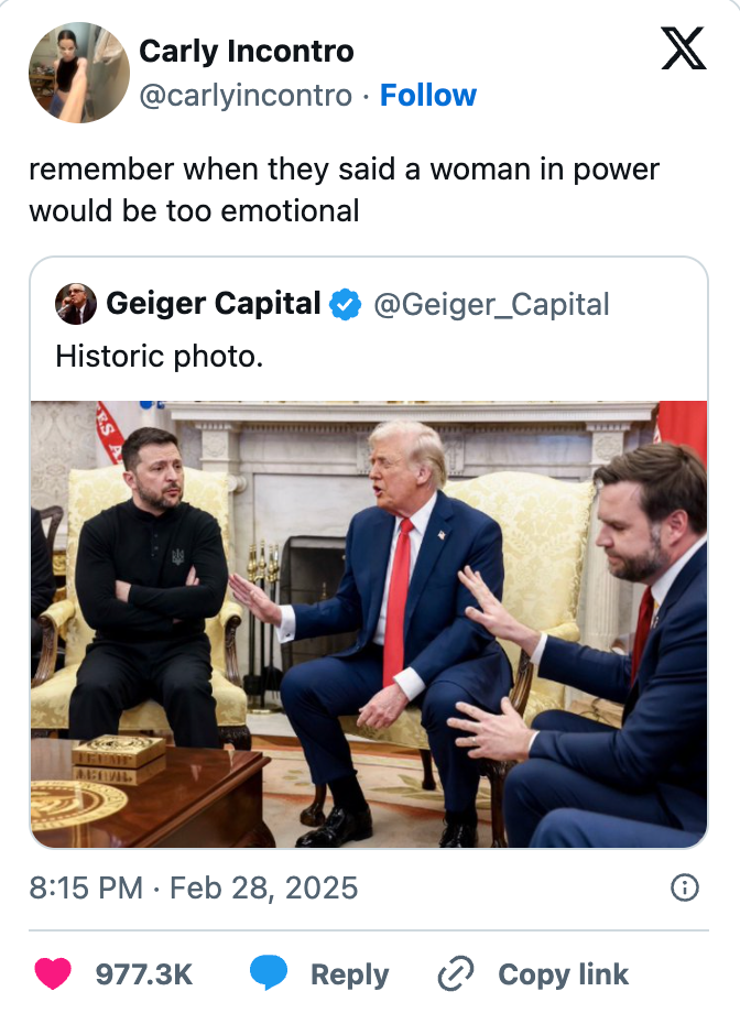 Best Political Tweets: March 7, 2025