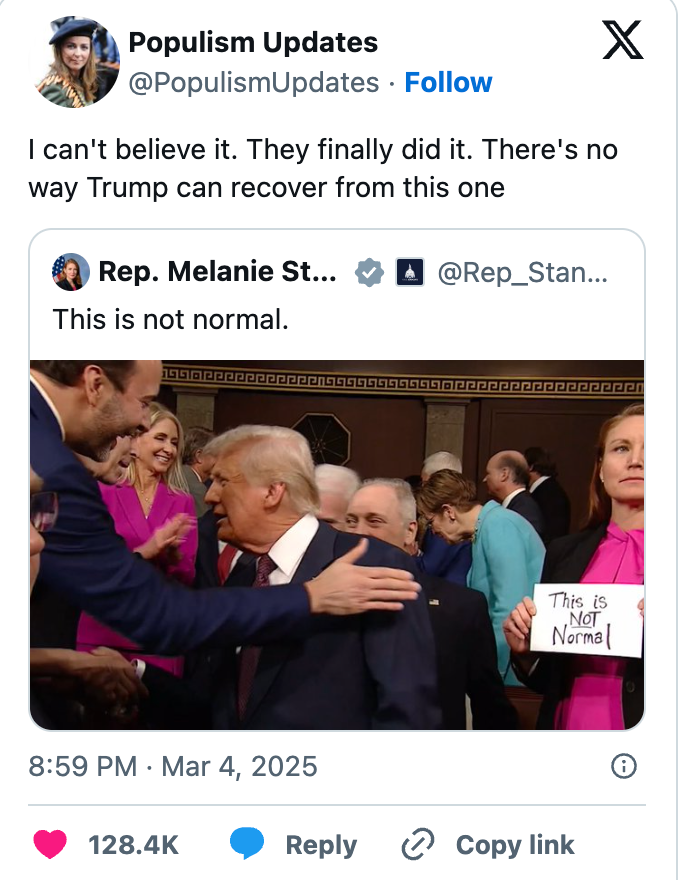 Best Political Tweets: March 7, 2025