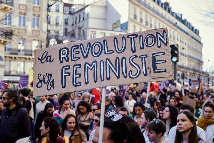 Topless Anti-Fascism Protest In France Goes Viral