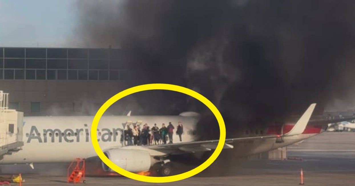 These Wild Airplane Evacuation Pictures Are Going Viral