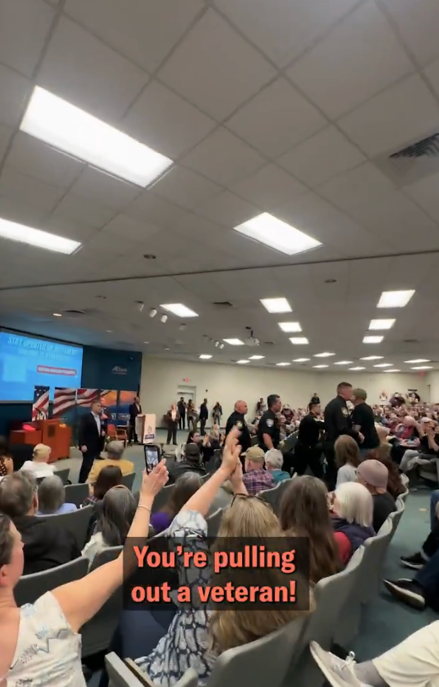 Angry Veteran Confronts GOP Rep In Viral Town Hall