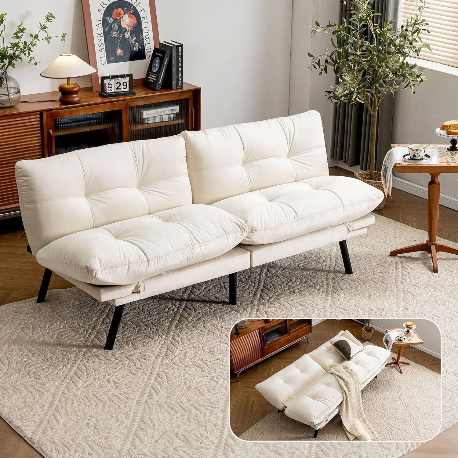 27 Best Cheap Futons Under $400 To Buy In 2025