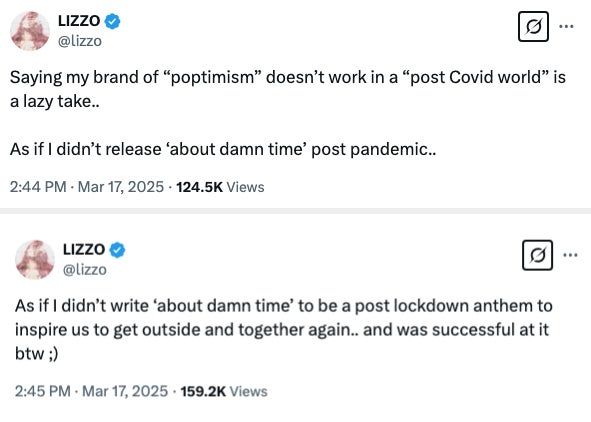Lizzo Responds To Backlash About Her Music And Weight Loss