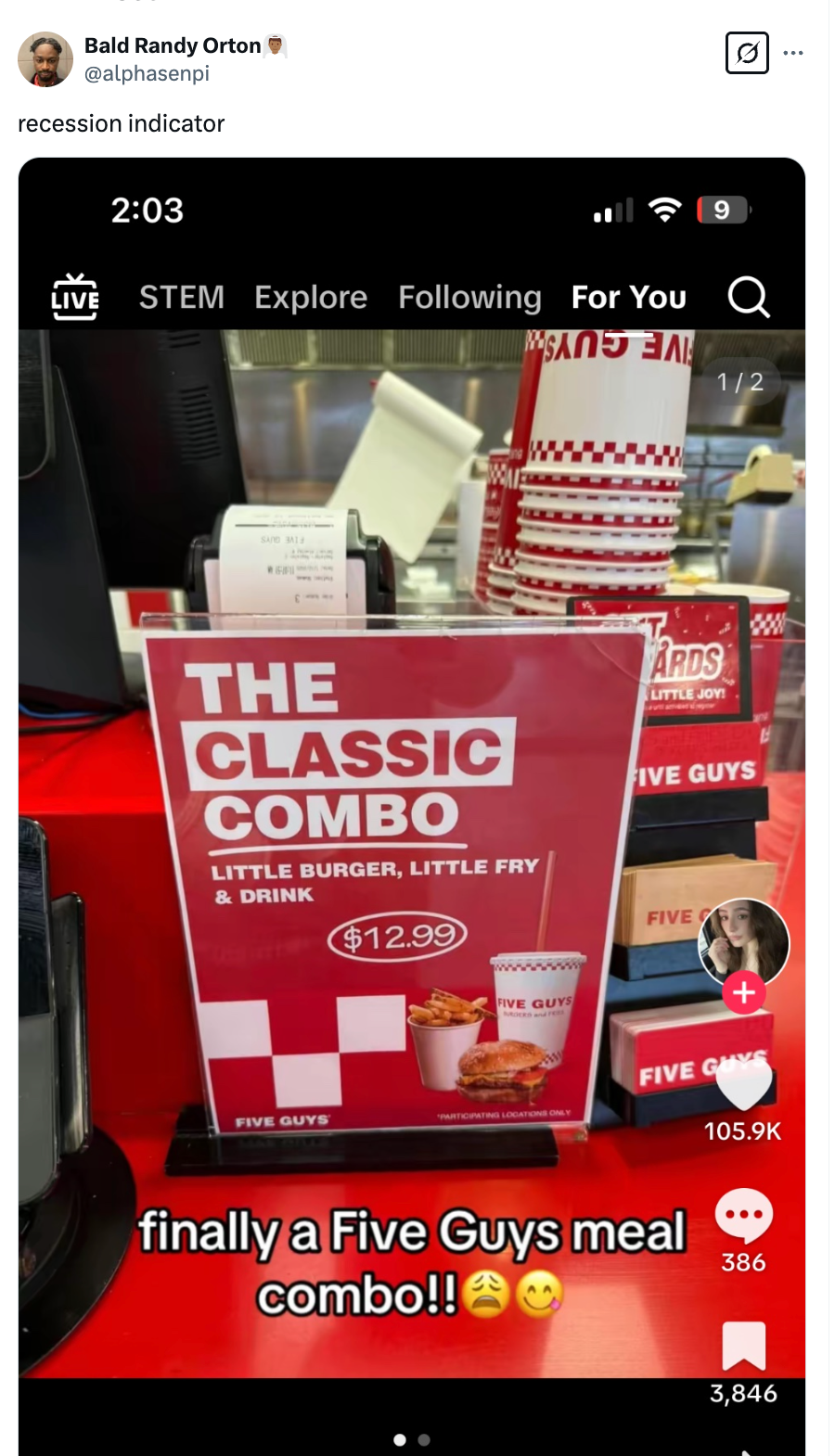 People Swear These 32 Things Are "Recession Indicators"