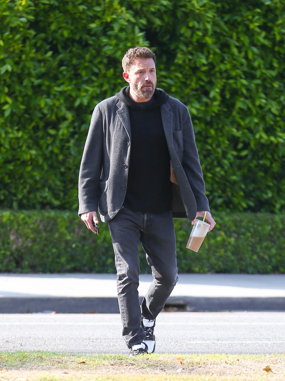 Ben Affleck On Sad Affleck And Coffee Memes