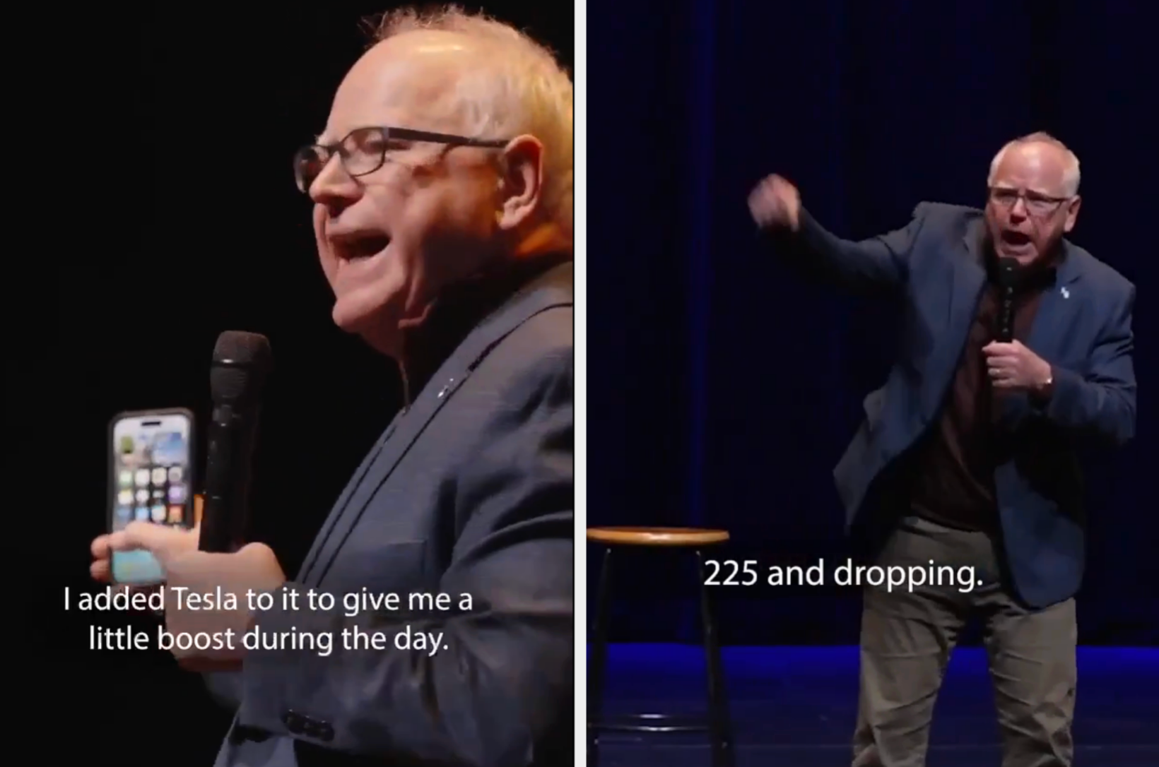 Elon Musk Responds To Tim Walz's Tesla Comments