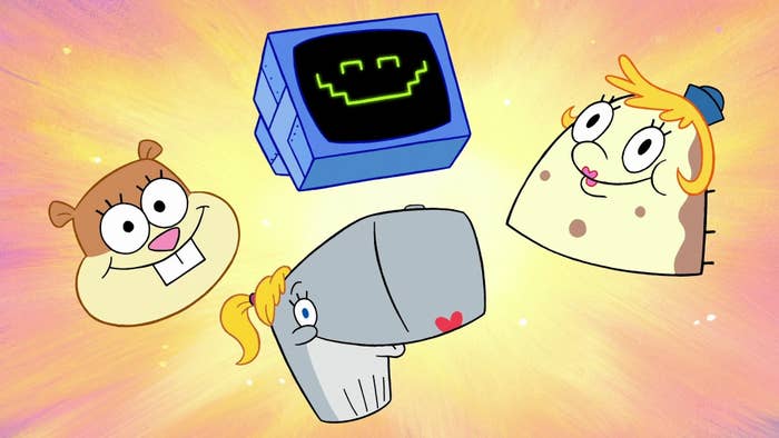 chocolate spongebob lady script