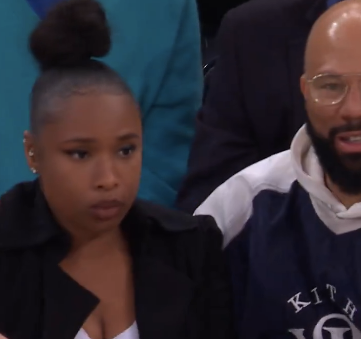 Jennifer Hudson Hit In Face At Knicks Game