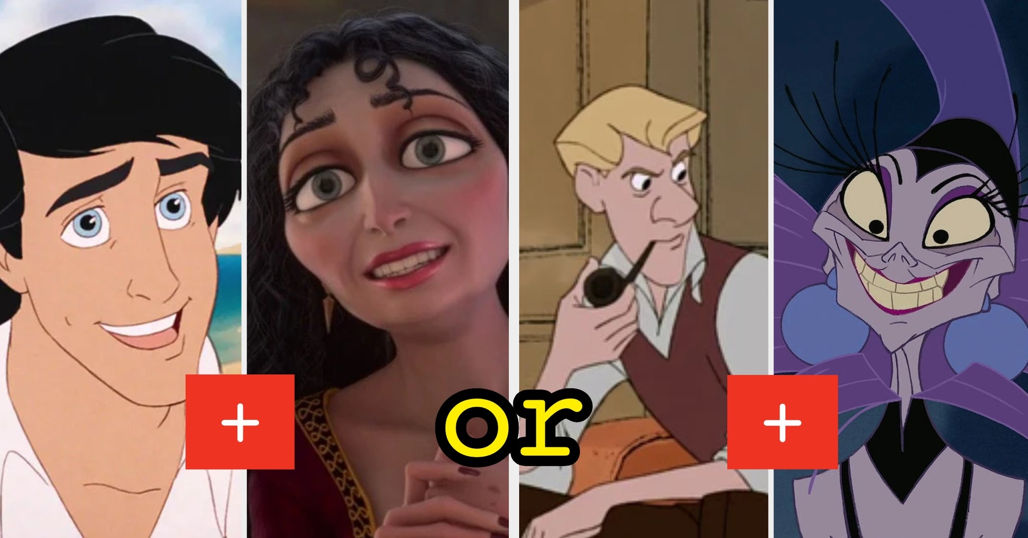 Everyone's A Combination Of A Disney Hero And Villain — Find Your Match!