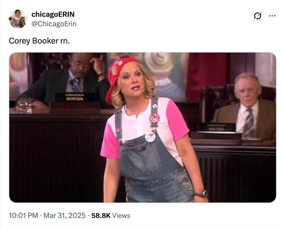 The 21 Funniest Memes About Cory Booker's 25-Hour Speech