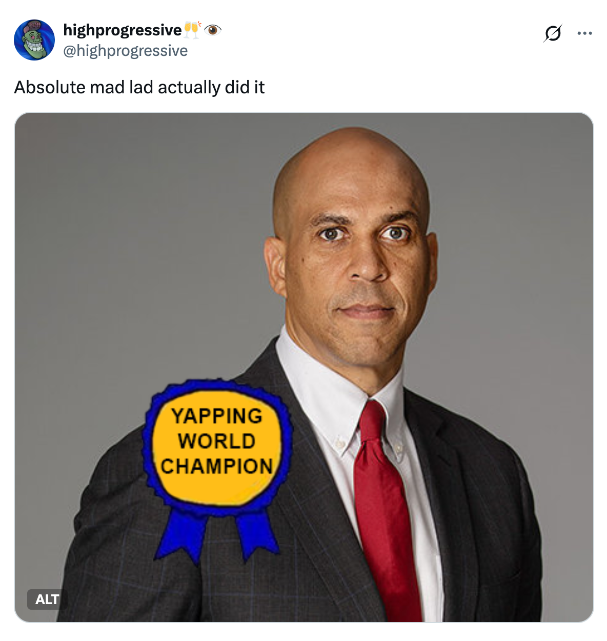 The 21 Funniest Memes About Cory Booker's 25-Hour Speech