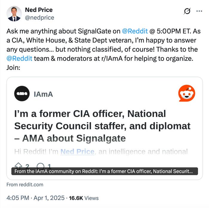 CIA Veteran's Inside Take On Signalgate Crisis