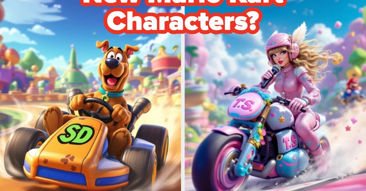 Design Your Dream Mario Kart Racer And Vehicle