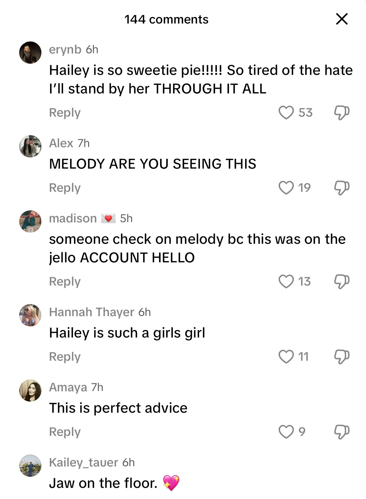 Hailey Bieber's Thoughtful Interaction With A New Mom
