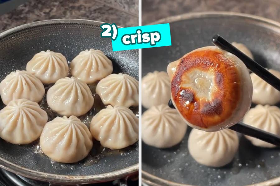 how to prepare dumpling using microwave