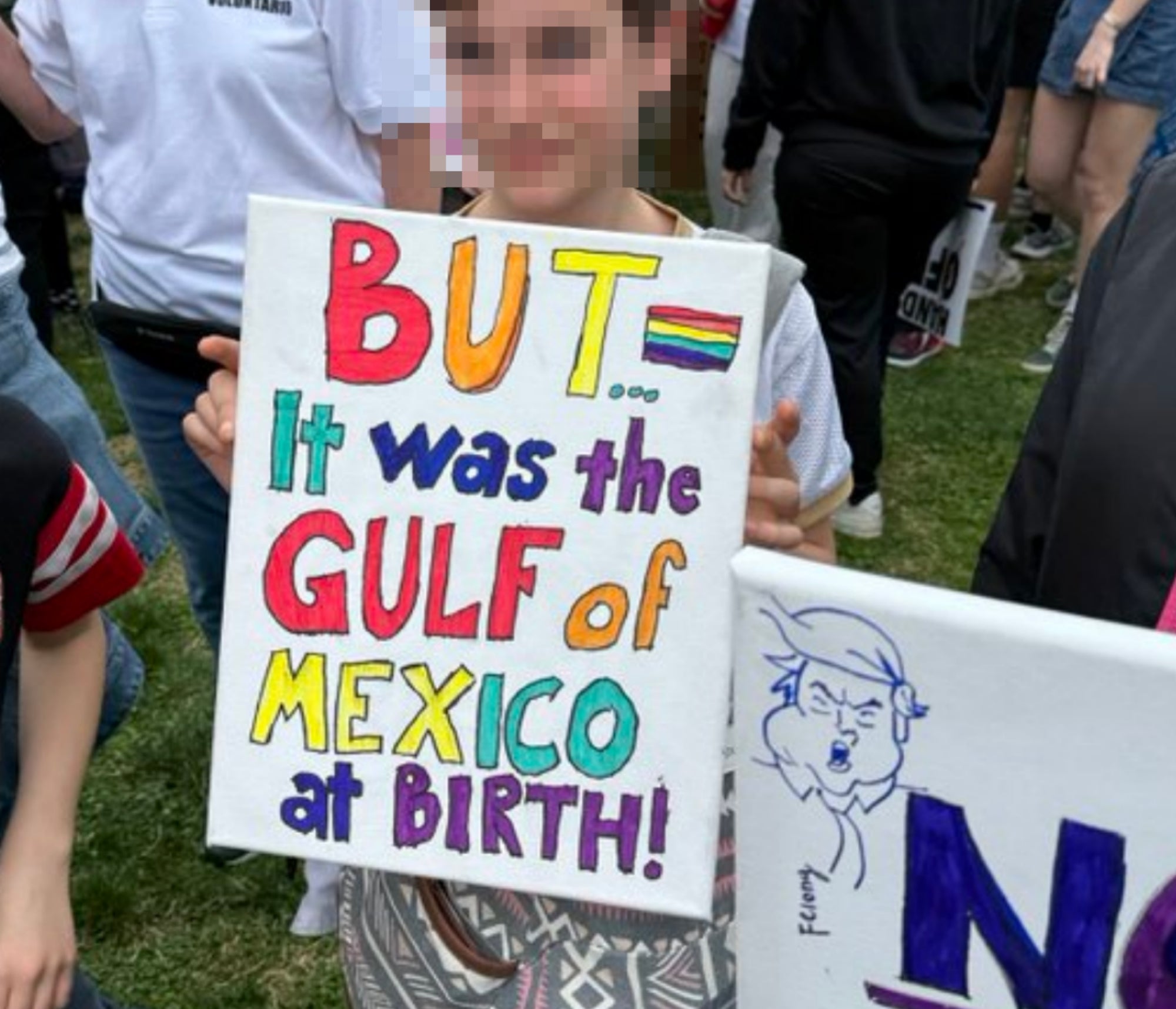 The 22 Most Clever Signs From The Hands Off Protest