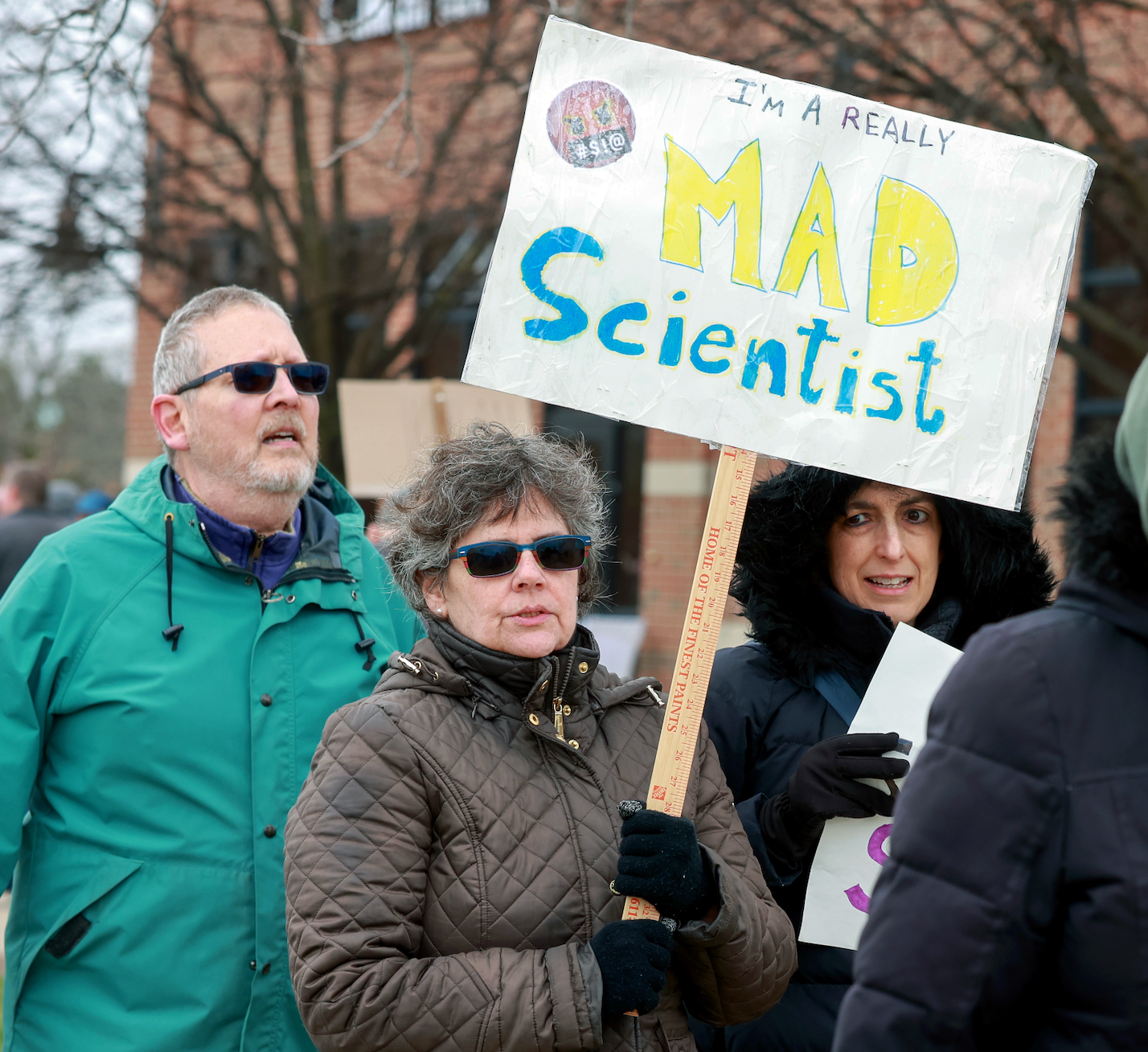 The 22 Most Clever Signs From The Hands Off Protest