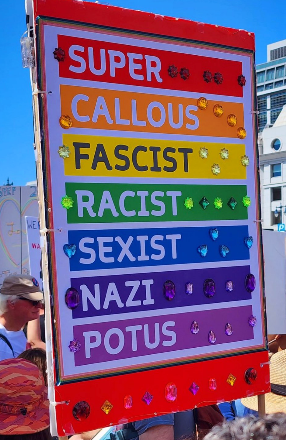 The 22 Most Clever Signs From The Hands Off Protest