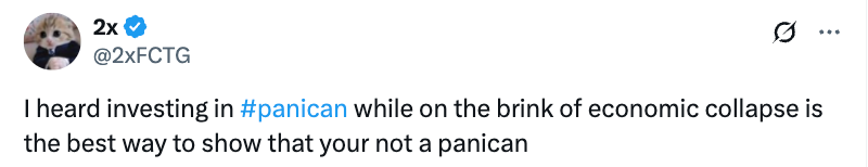 Trump Mocks People Panicking About The Economy