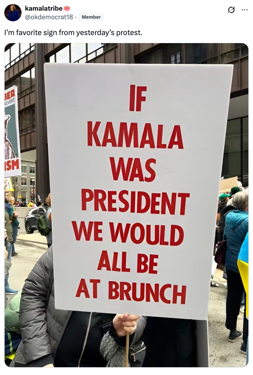 45 Of The Funniest Anti-Trump Protest Signs