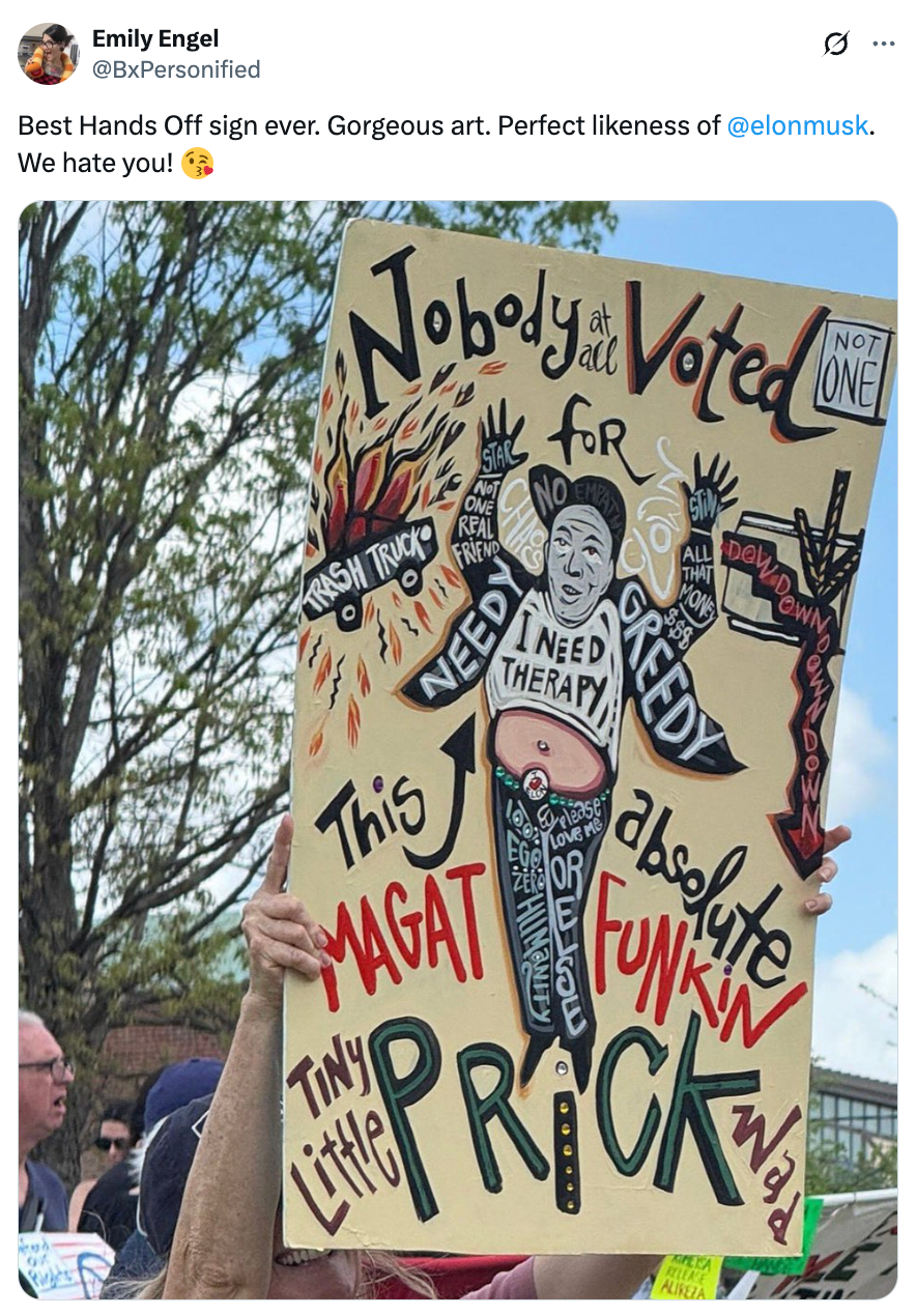 45 Of The Funniest Anti-Trump Protest Signs