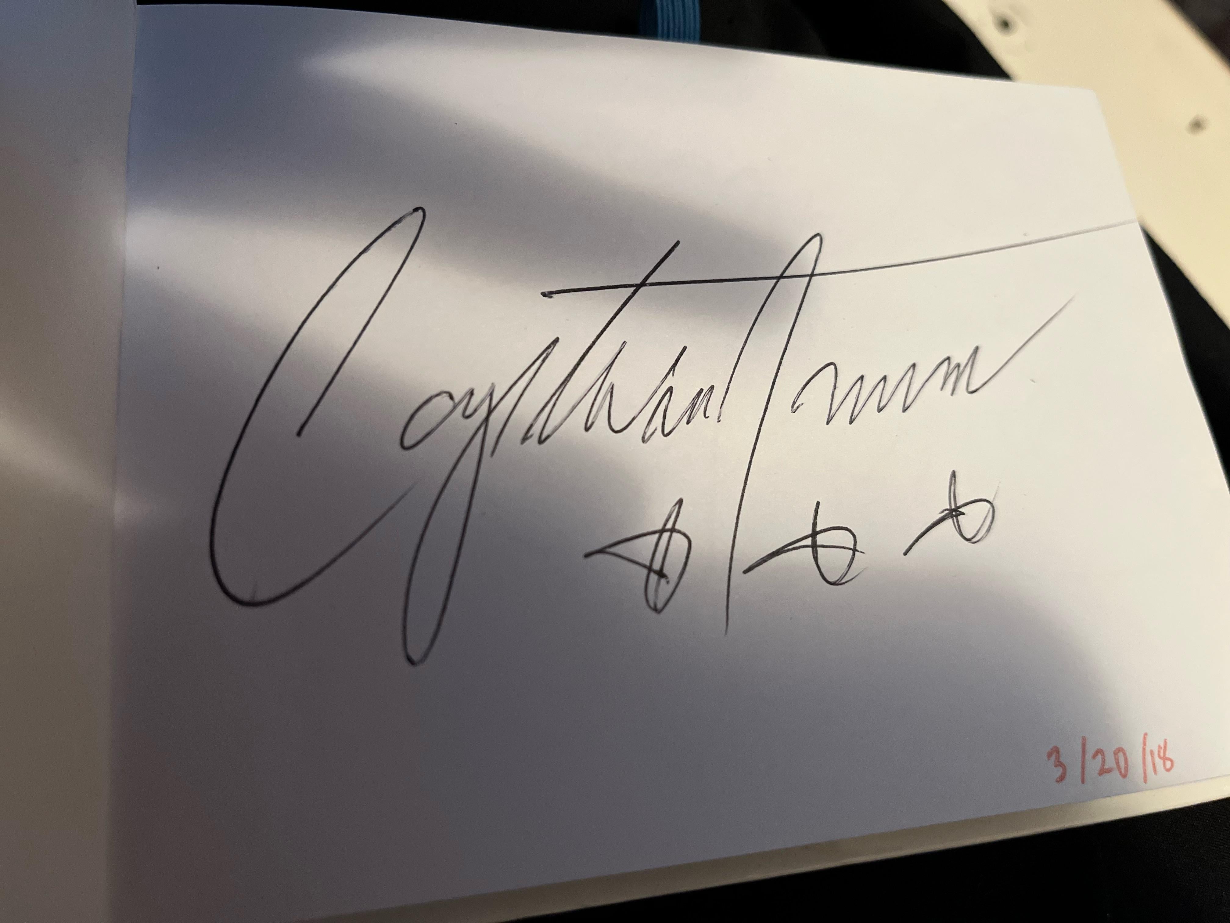 Can You Identify The Mystery Autographs?